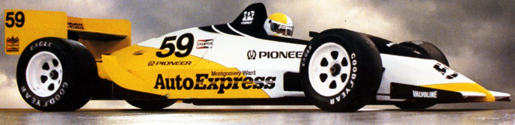 SCALE REPLICA OF STEVE SALEEN'S MARCH 88C CART RACER