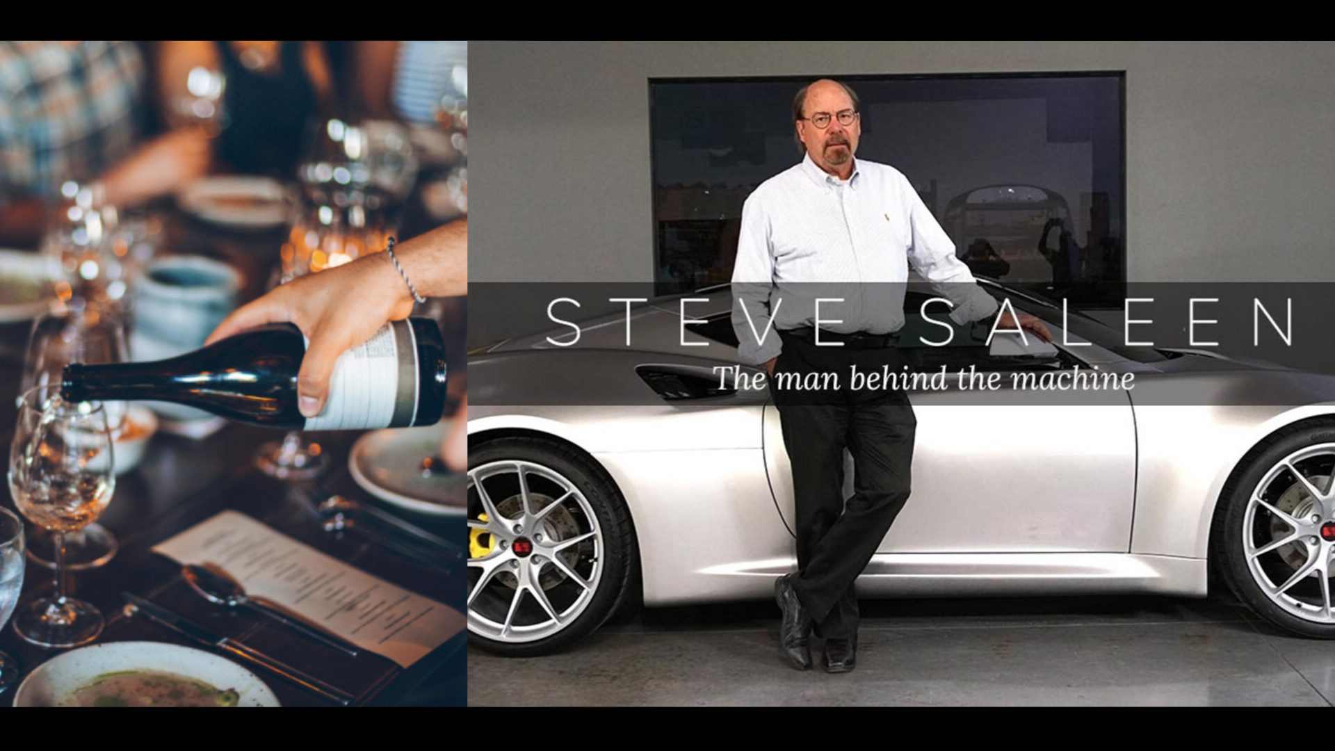 AN INTIMATE DINNER WITH STEVE SALEEN, NOV. 15, 2019